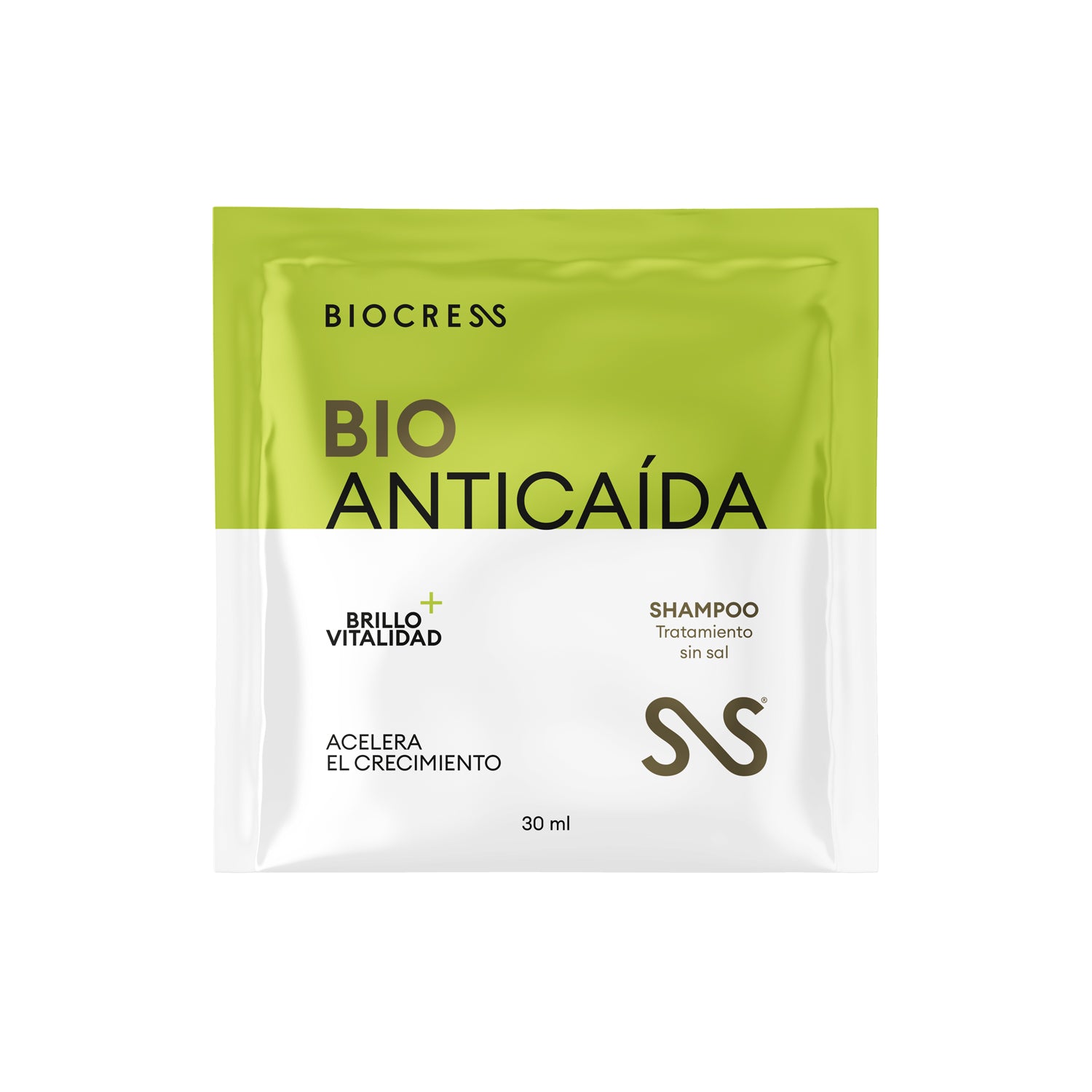 SHAMPOO BIO ANTICAÍDA SACHET 30 ML – Biocress
